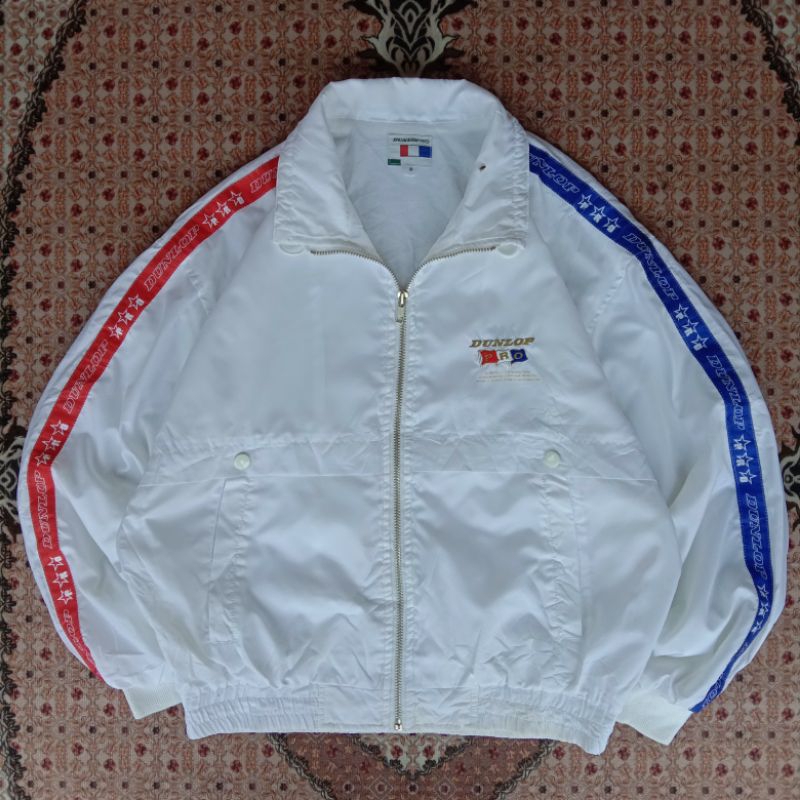 Jual Windbreaker Jacket Vintage Dunlop Pro full tapped full boordir ...