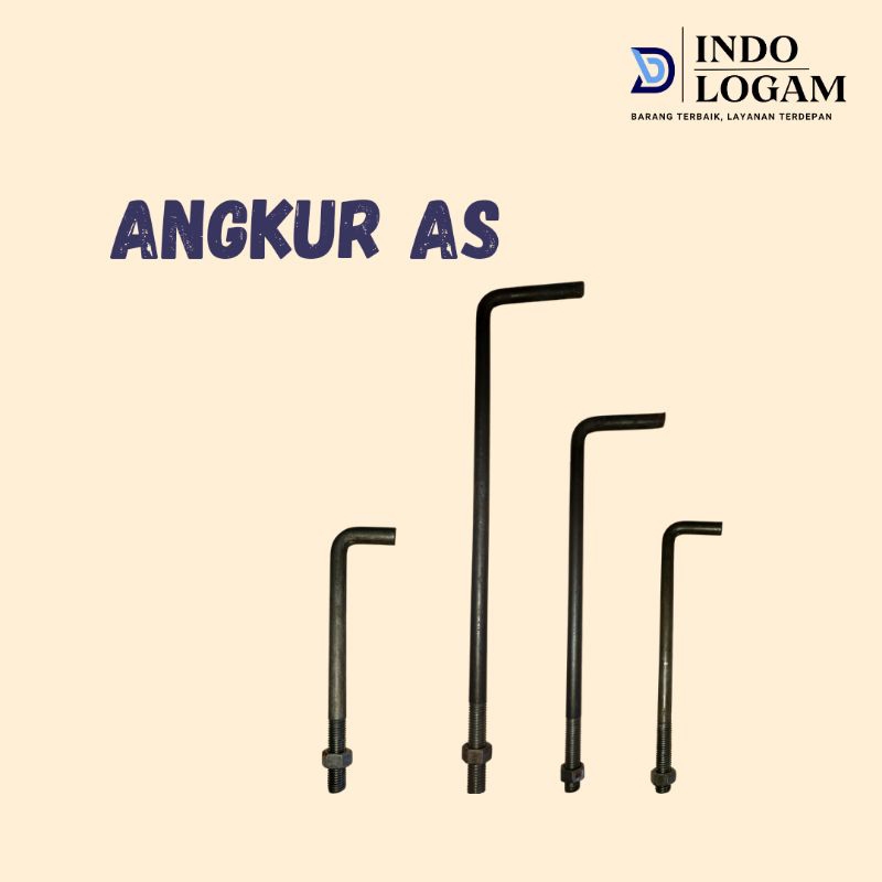 Jual Angkur AS Besi 1/2" | Shopee Indonesia