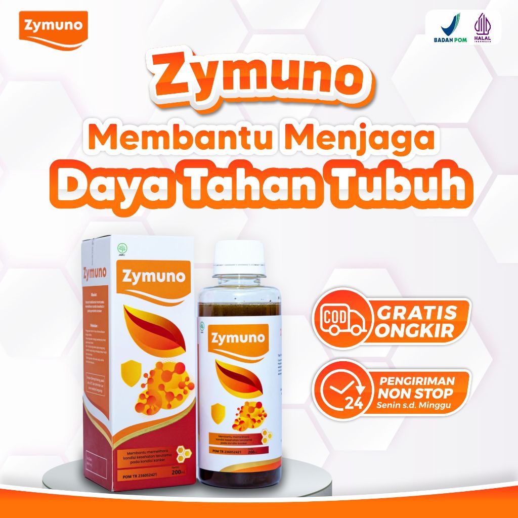 Jual ZYMUNO - Obat Madu Benjolan Atasi Sel Tumor & Kanker Meningkatkan ...