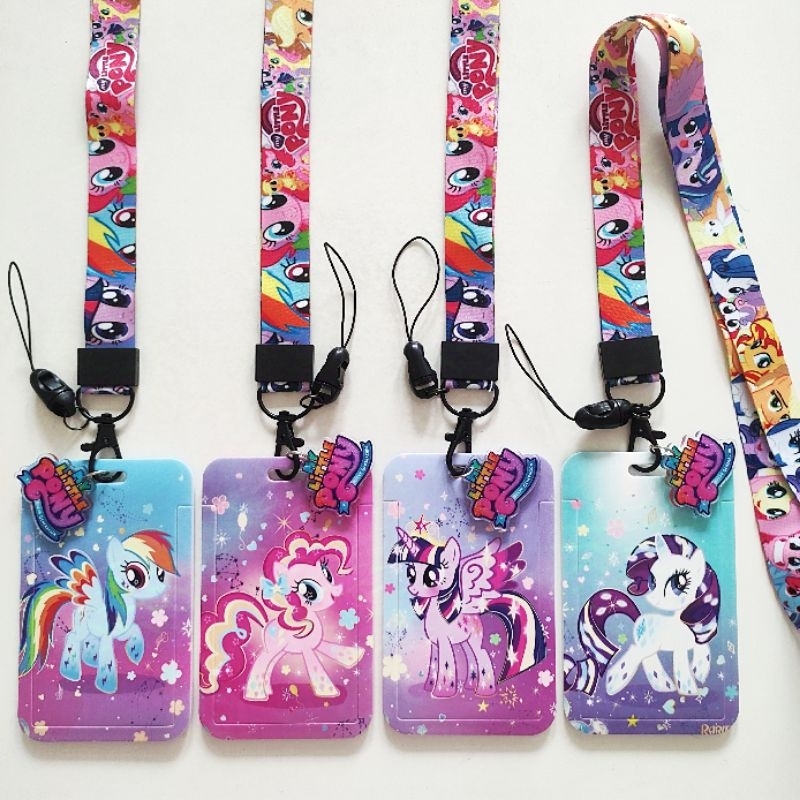 Jual ID Card Holder Name Tag Lanyard / Kalung Wadah Kartu Identitas ...