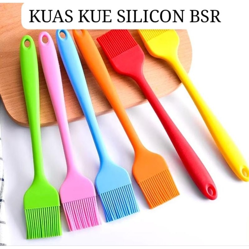 Jual KUAS KUE SILICON BESAR / KUAS OLES TALANG TAHAN PANAS | Shopee ...