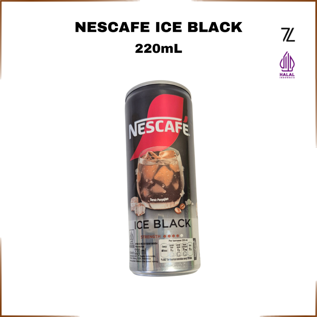 Jual Nescafe Ice Black Kaleng 220mL - Minuman Kopi Instan dari Nestle ...