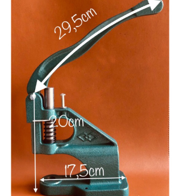 Jual hand press mata ayam / mesin press mata ayam / mesin press kancing ...