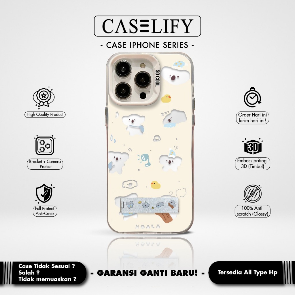 Jual CASELIFY case iphone x xr xs max 7 8 11 12 13 14 15 16 pro max plus casing imd 2 in 1 case ...