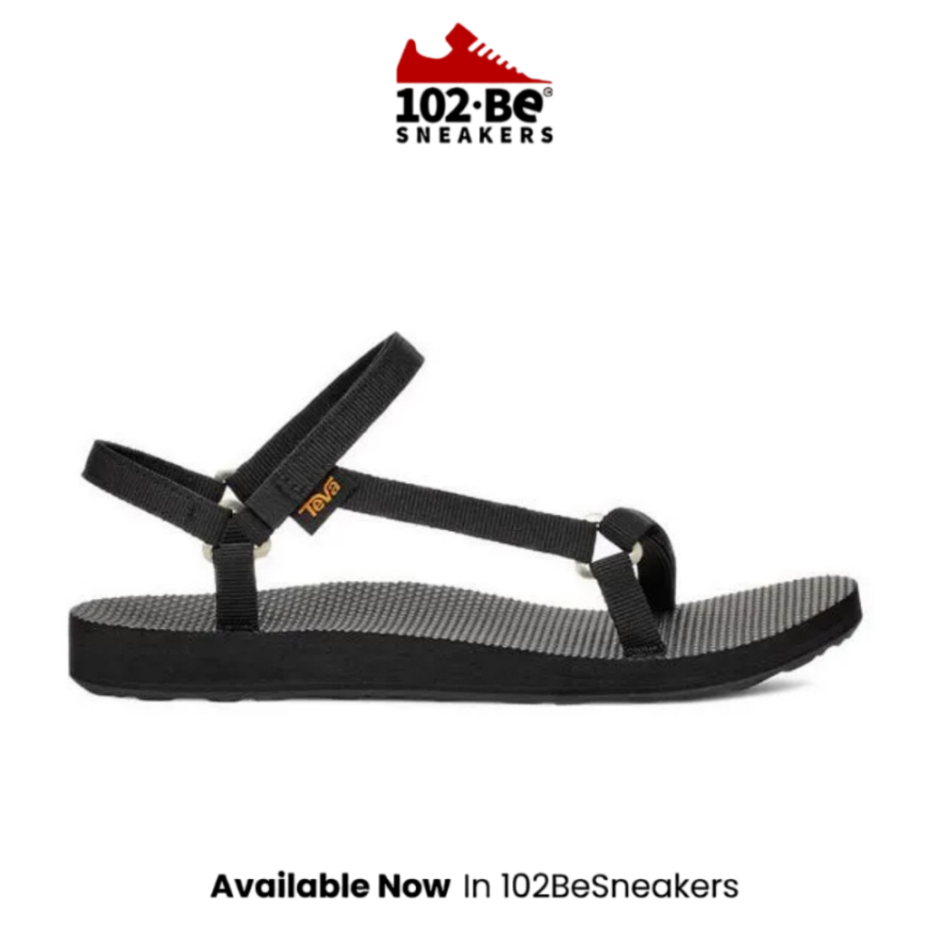 Jual Sandal Teva Original Universal Slim Women's Sandals - BLACK ...