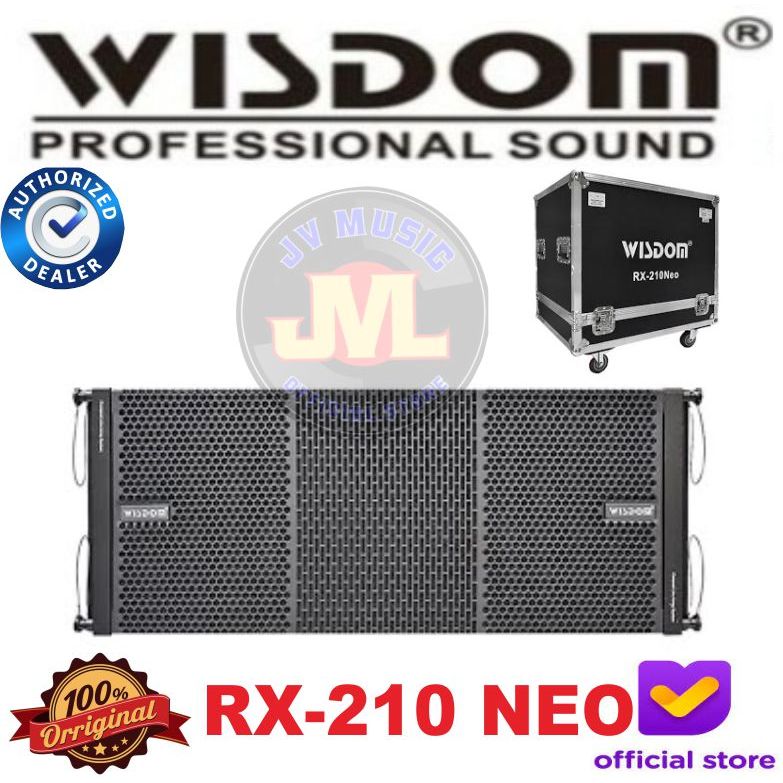 Jual Wisdom RX210 Neo Speaker Line Array Pasif Original Wisdom RX ...