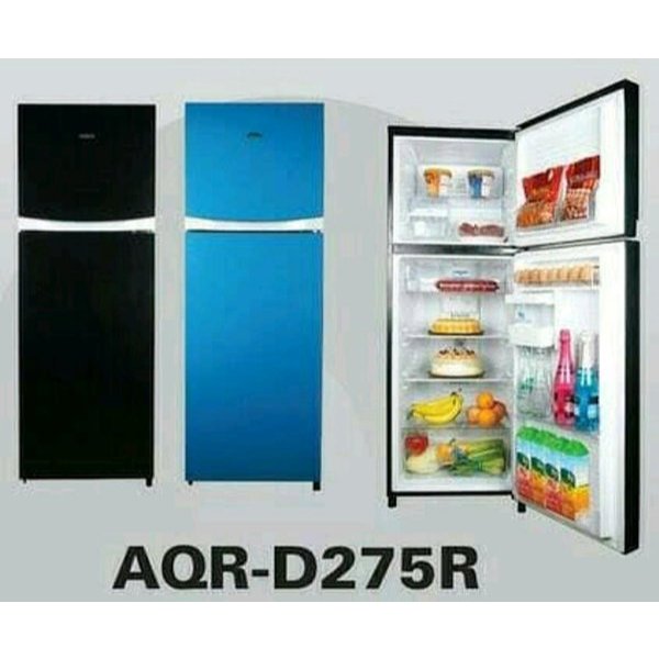 Jual KULKAS AQUA AQR-D275R INVERTER 2 PINTU [ 220 LITER ] | Shopee Indonesia