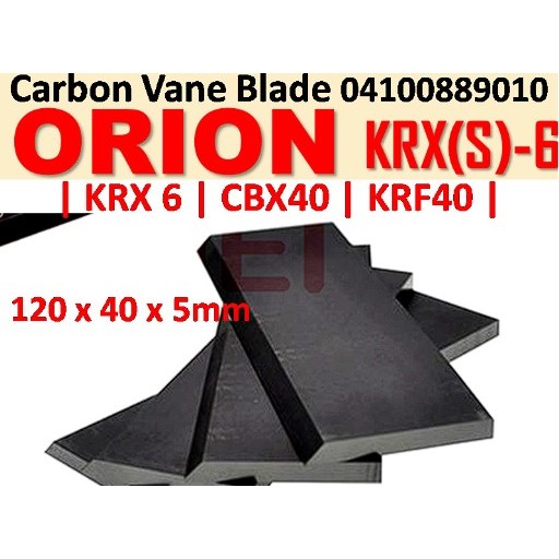 Jual Orion Carbon Vane KRX6 CBX40 KRF40 Dry Vacuum pump Carbon KRX(S)-6 ...