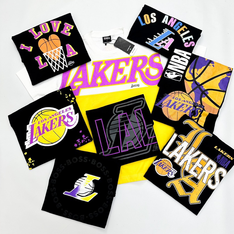 Jual Kaos Nbaa Lkers Graphic Print SS Tees (8 Models) | Shopee Indonesia