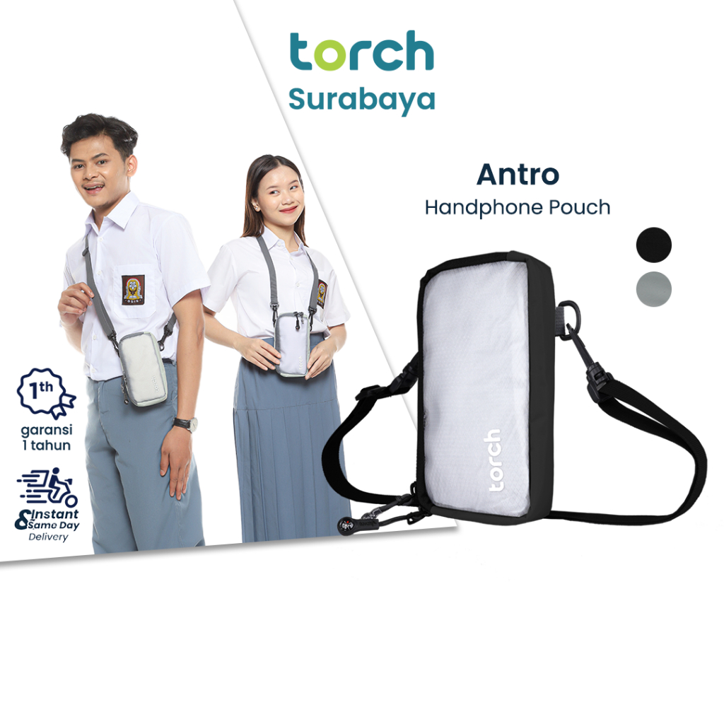 Jual TORCH Antro Tas Pouch HP Transparan Tas Selempang Mini Anti Air ...