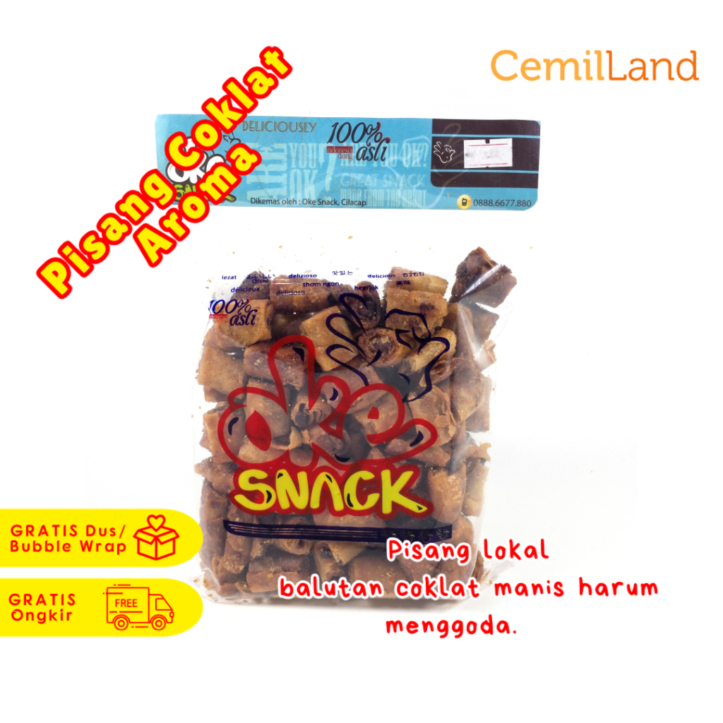 Jual Lumpia Kering Rasa Pisang Coklat Lumer Piscok Aroma / Lumpia ...