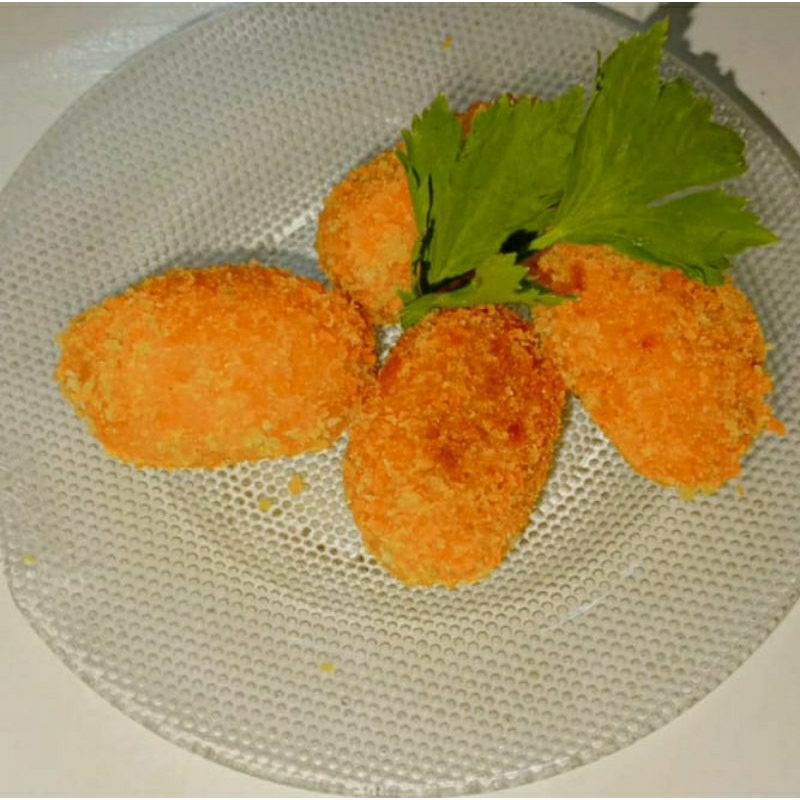 Jual frozen food nugget ayam lumer isi 6 nugget ayam isi keju nuget ...