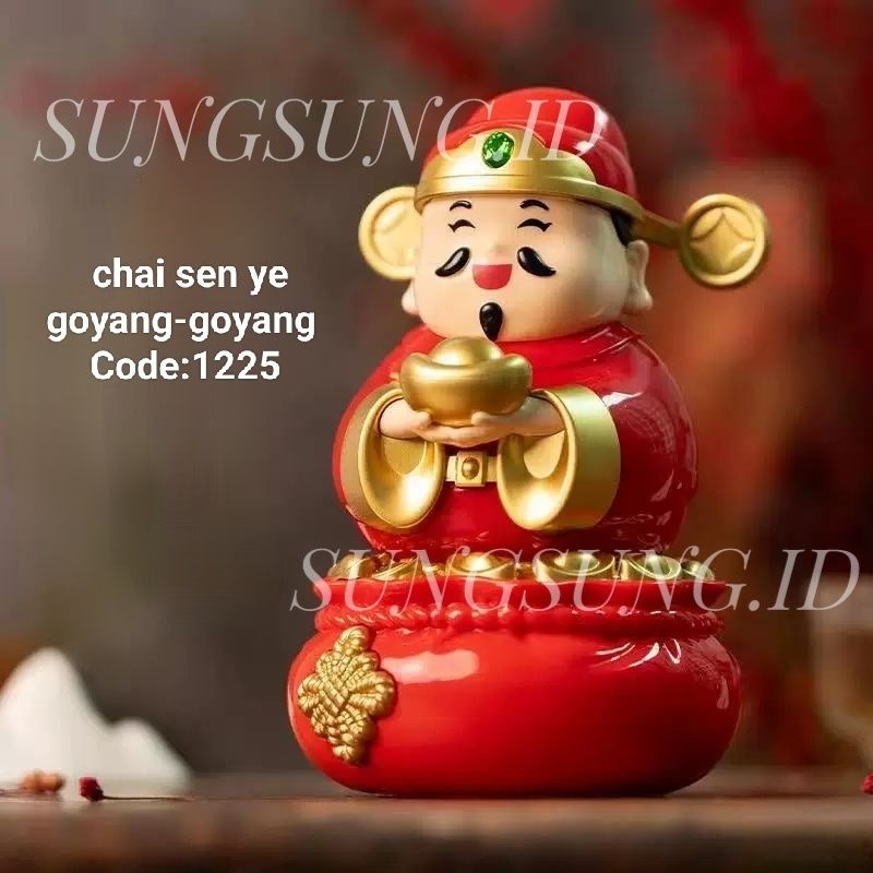 Jual Pajangan Imlek Chai Sen Ye Goyang-Goyang / Pajangan Imlek Chai Sen ...