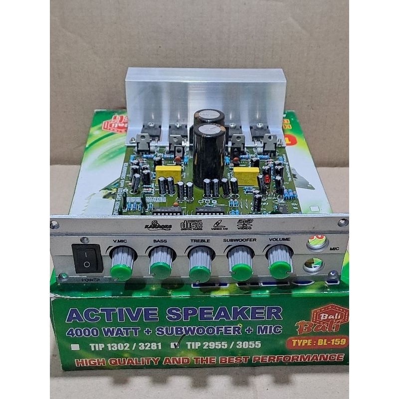 Jual Modul Kit Active Speaker 4000 Watt + Subwoofer Mic | Shopee Indonesia