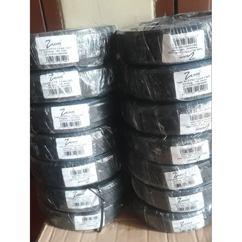 Jual KABEL FTTH DROP CORE PRECON 100 METER 1 CORE 3 SELLING SC UPC ...