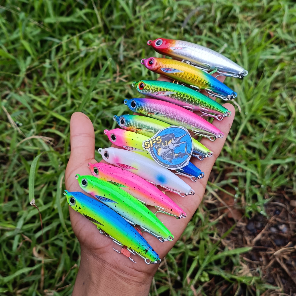 Jual Minnow flutter minnow swimbait minnow sinking minnow 10gram minnow ...