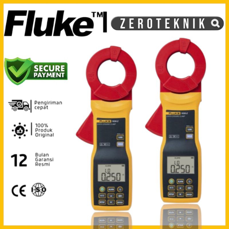 Jual FLUKE 1630-2 FC Earth Ground Clamp AC Leakage Current / Alat Uji ...