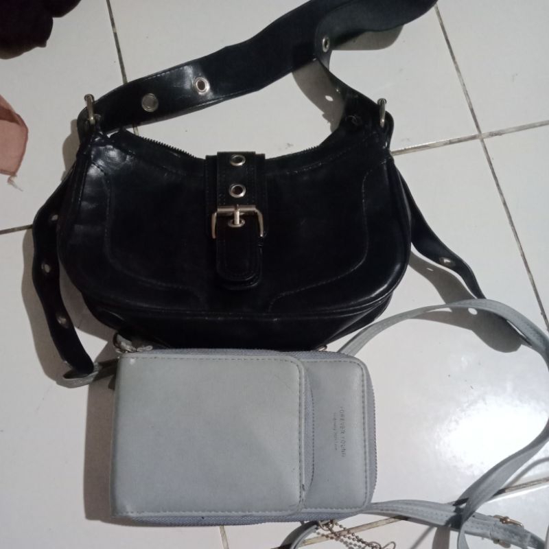 Jual tas hitam & tas hp | Shopee Indonesia