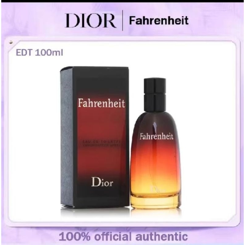 Jual Dior Fahrenheit EDT 100ml | Shopee Indonesia