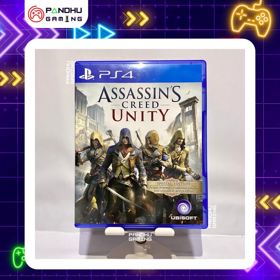 Jual Assassin's Creed Unity PS4 + DLC Second Mulus | Before Assassin Valhalla Syndicate Origins ...