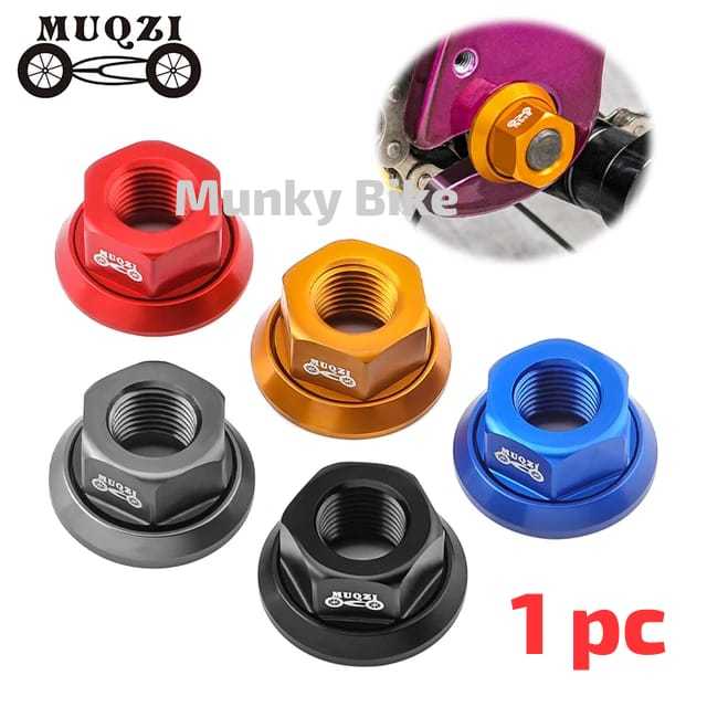 Jual Muqzi Baut Mur Nutt M10 Female Axle As Roda 3/8 Sepeda Lipat Fixie ...