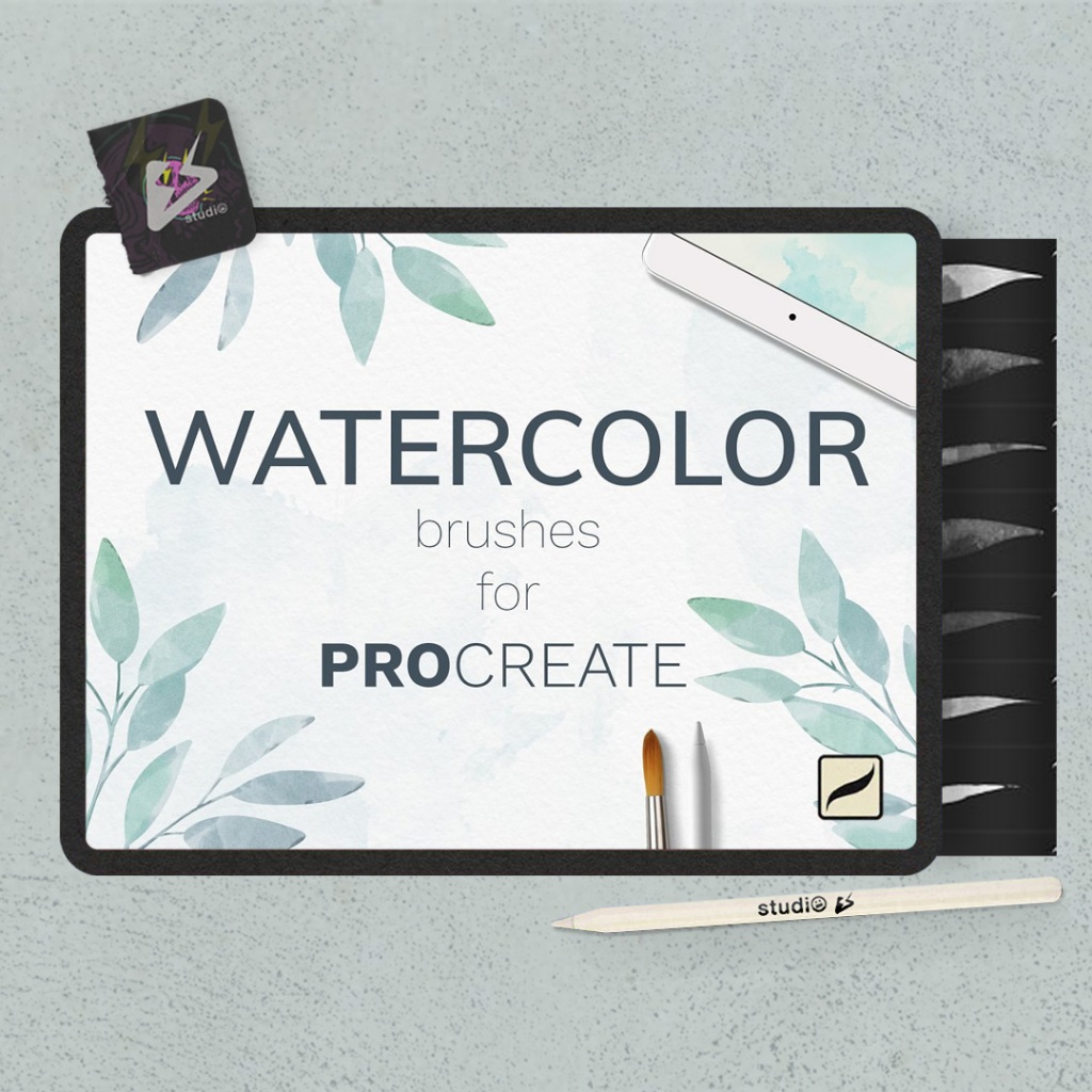 Jual Procreate Brush - JVA Procreate Watercolor Brushes | Shopee Indonesia