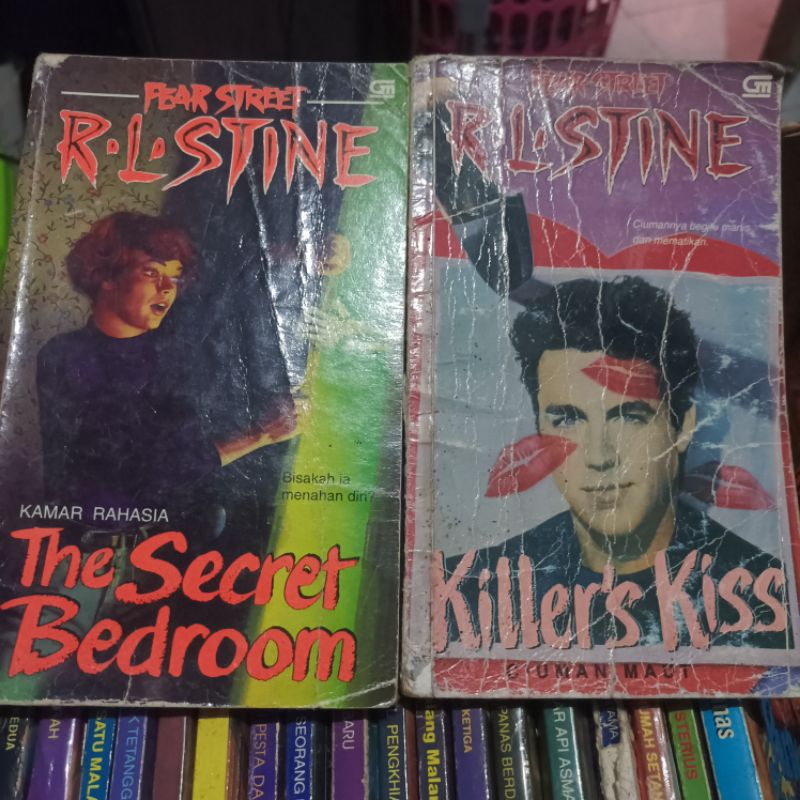 Jual Novel horor jadul lawas karya r.l stine the secret bedroom, killer ...