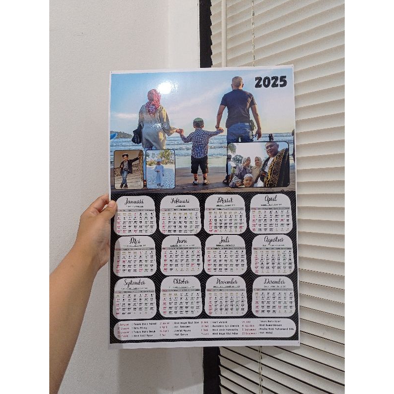 Jual KALENDER A3 2023 (PART 1) / KALENDER FOTO / KALENDER CUSTOM ...