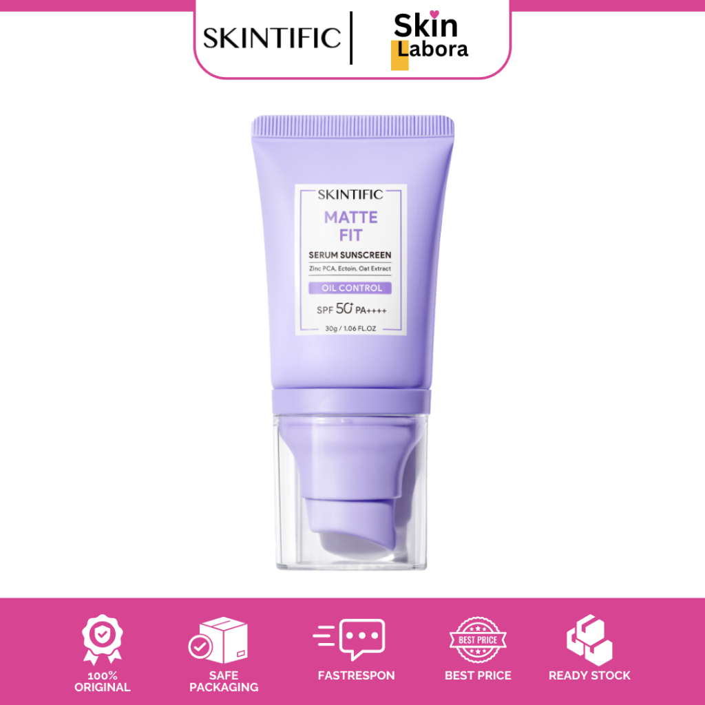 Jual SKINTIFIC - Matte Fit Serum Sunscreen SPF50+ PA++++ | Shopee Indonesia