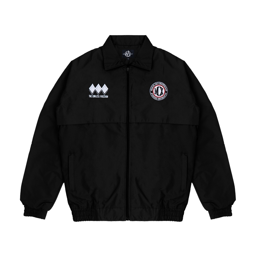Jual Moxie Reign Track Suit Jacket - Black | Shopee Indonesia