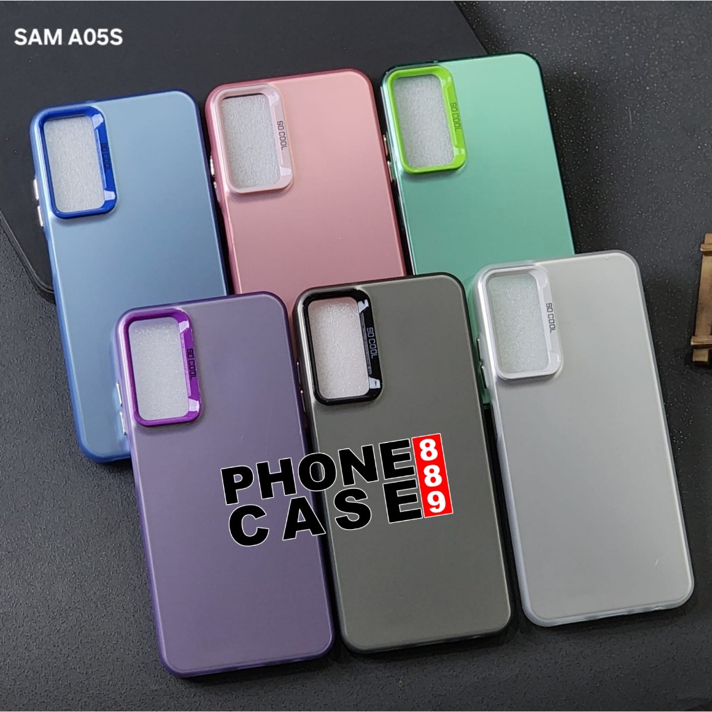 Jual SAMSUNG A05S CASE IMD PLATE HOLOGRAM CASE SOCOOL SAMSUNG A05S ...