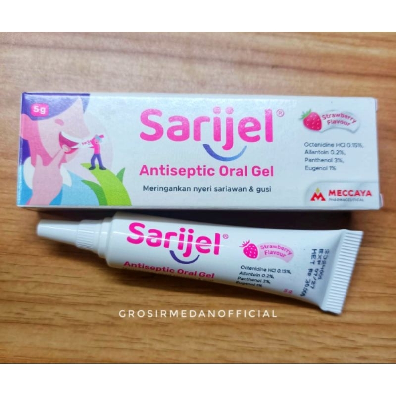 Jual SARIJEL ORAL GEL - MENGATASI SARIAWAN, NYERI GUSI, LUKA BIBIR DAN ...