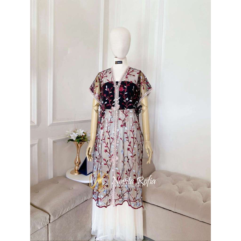 Jual NovitaRofia X Claudia Outer Kebaya Wanita Hari Raya dan Pesta Klasik Modern Viral dan ...