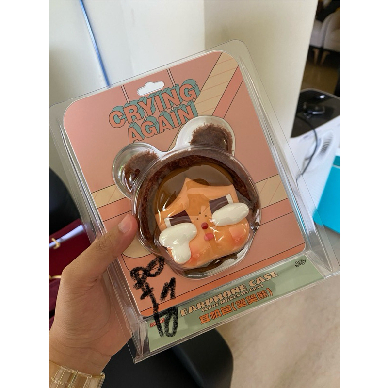 Jual [READY INA] PopMart Crybaby Crying Again Earphone Case Pouch ...