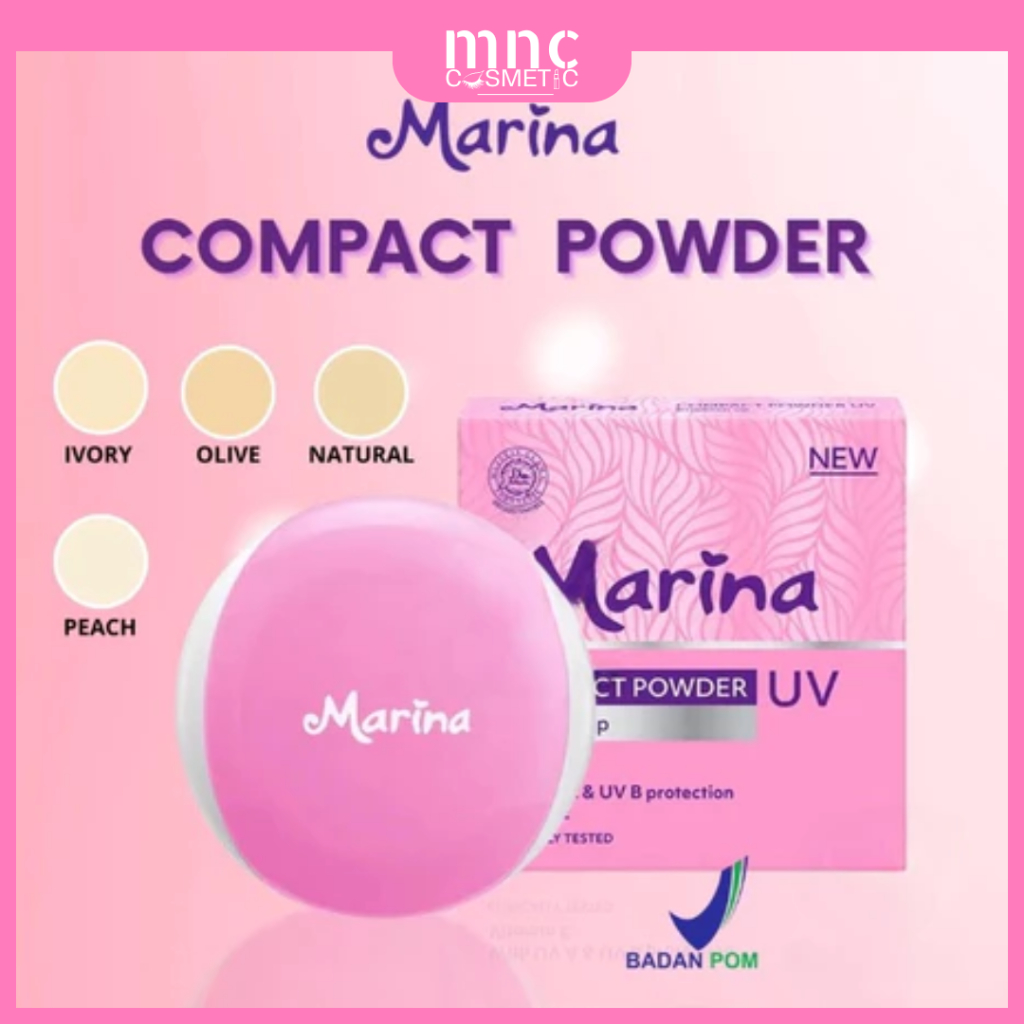 Jual MARINA COMPACT POWDER BEDAK PADAT 12gr | Shopee Indonesia