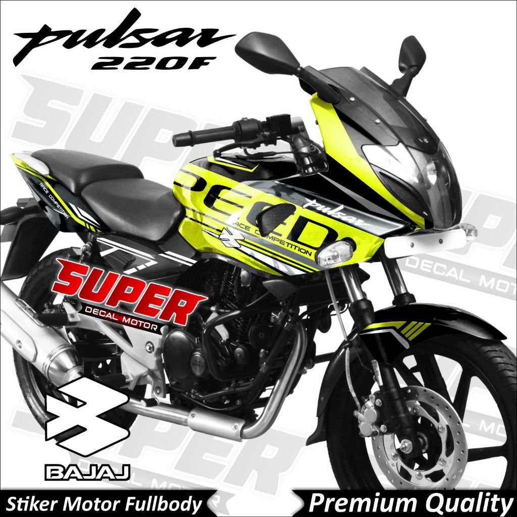 Jual Decal Bajaj Pulsar Full Body Decal Bajaj Pulsar 220F Full Body ...