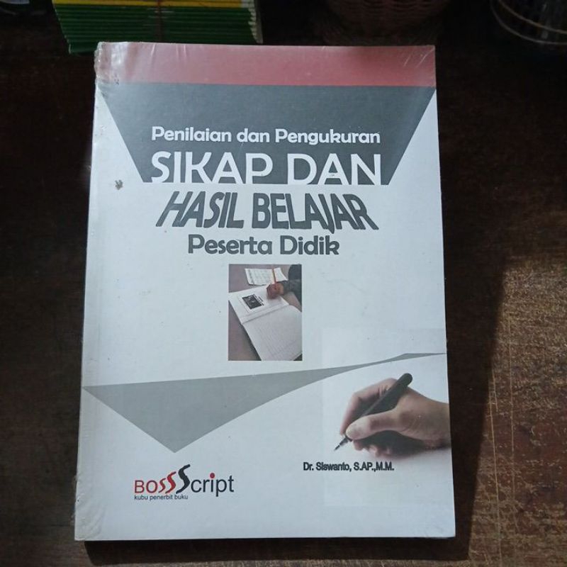 Jual Penilaian Dan Pengukuran Sikap Dan Hasil Belajar Peserta Didik ...