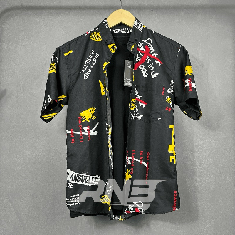 Jual Hem Motif Panah Pria Kemeja Surfing Cowok Lengan Pendek | Shopee ...