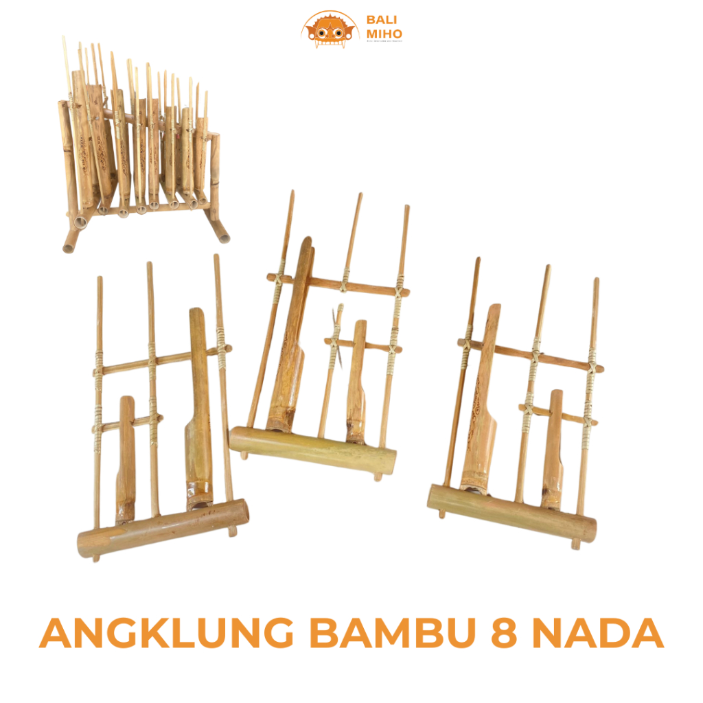 Jual Alat Musik Angklung 1 oktaf - Angklung Bambu 8 nada - Angklung ...