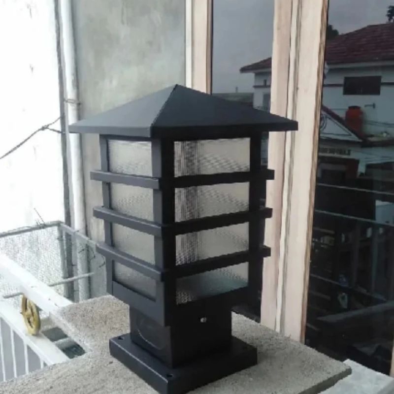 Jual Lampu Pilar/Lampu Hias/Lampu Taman/Pagar Rumah Modern Minimalis ...