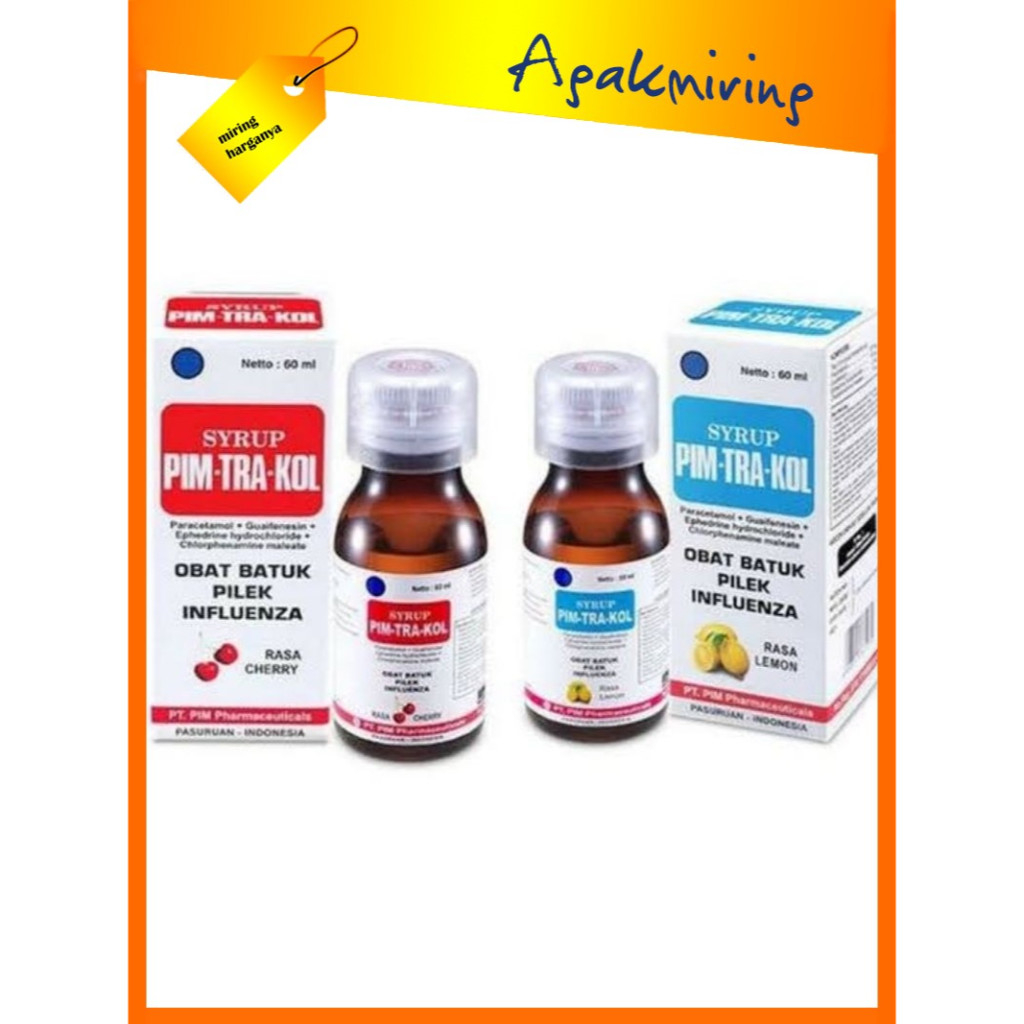 Jual Pimtrakol Syrup 60ml Obat Batuk dan Pilek 60 ML | Shopee Indonesia