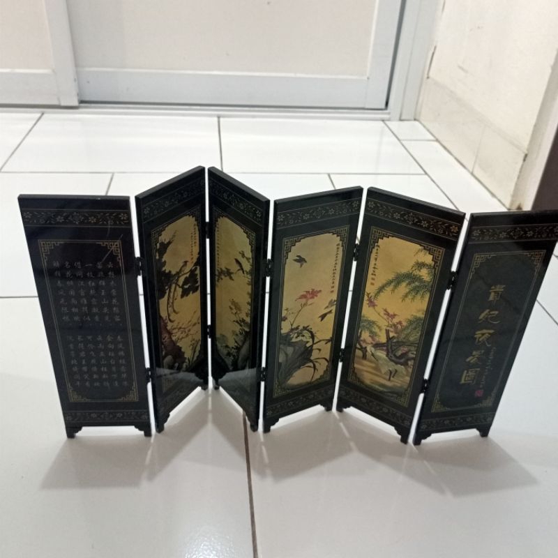 Jual Hiasan Partisi pendek GuiFei YeYanTu Chinese Art | Shopee Indonesia