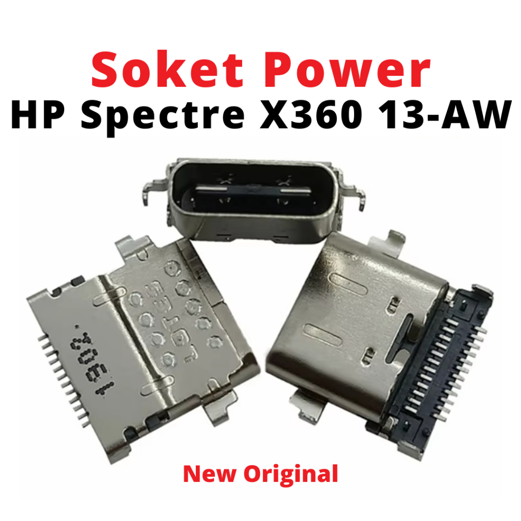 Jual Soket Socket Konektor DC Power Type-C HP Spectre X360 13-AW New Original | Shopee Indonesia