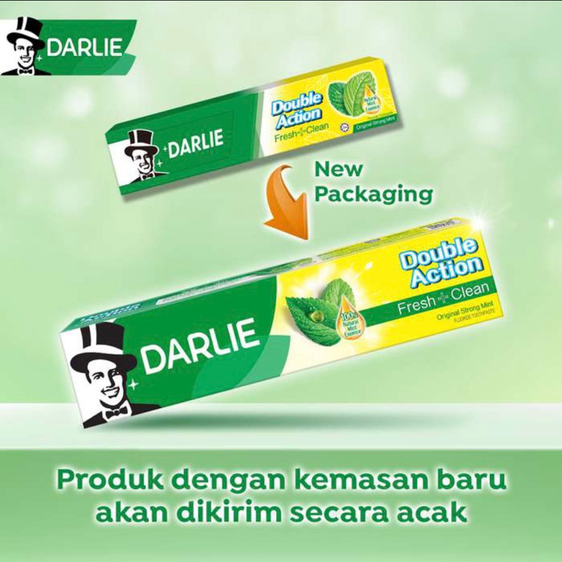 Jual DARLIE Double Action Fresh Clean Pasta Gigi 225gr / 225 gr | Shopee Indonesia