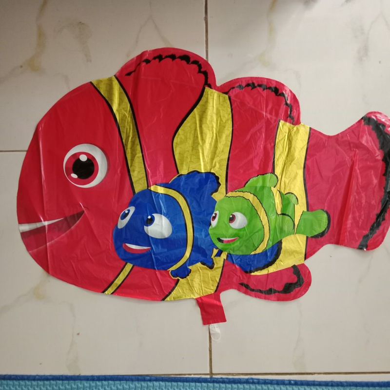 Jual balon karakter nemo isi 50pcs | Shopee Indonesia