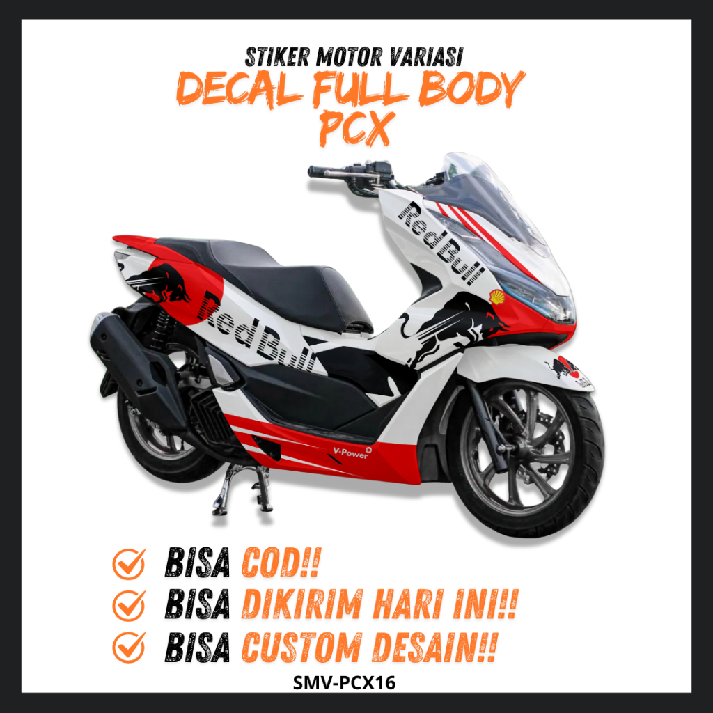 Jual STIKER DECAL HONDA PCX 160 ALL-NEW STIKER PCX150 ABS STICKER PCX ...