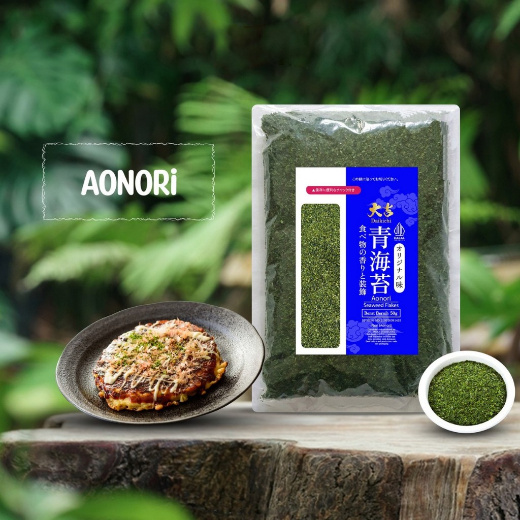 Jual Daikichi Aonori 100gr Seaweed Flakes – Nori Rumput Laut Tabur ...