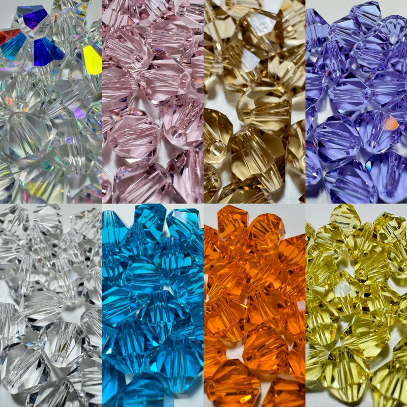 Jual Manik Crystal Ceko Bapao,lampion,helix, sugar cube Grade 5A [25pc ...