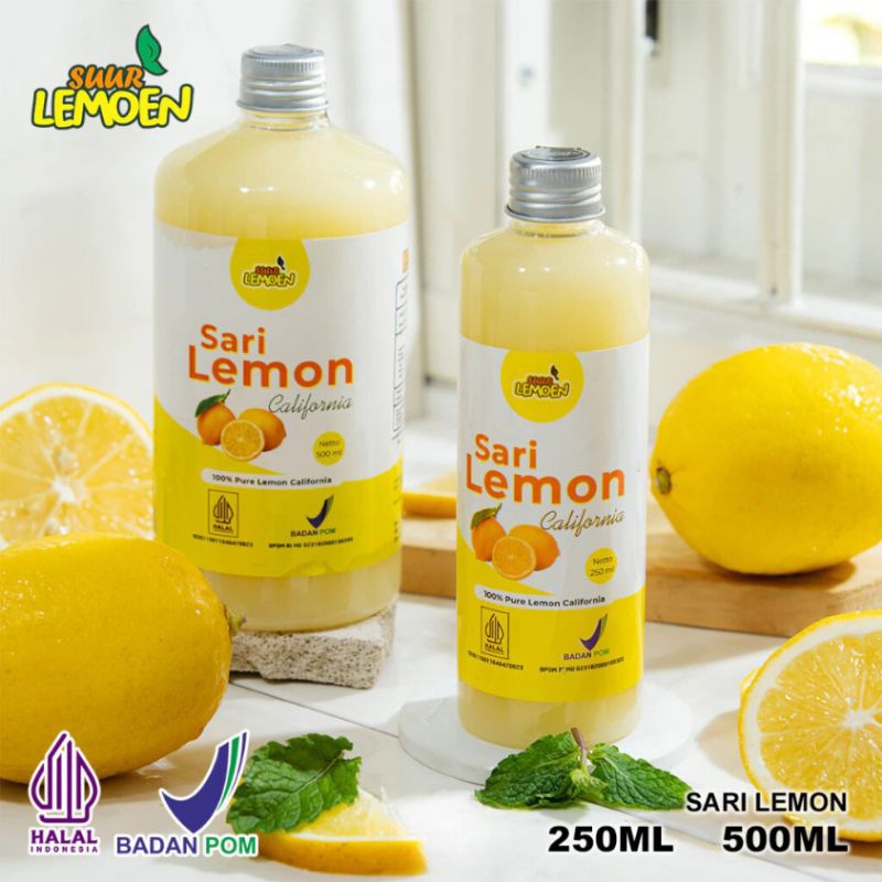 Jual SARI LEMON Suur Lemoen Sari Lemon Organik Diet dan Detox | Shopee ...