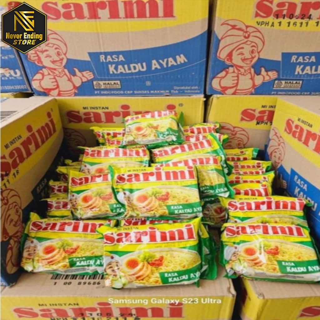 Jual Mie Kuah Sarimi Kaldu Ayam 1 Kardus Isi 40pcs | Shopee Indonesia
